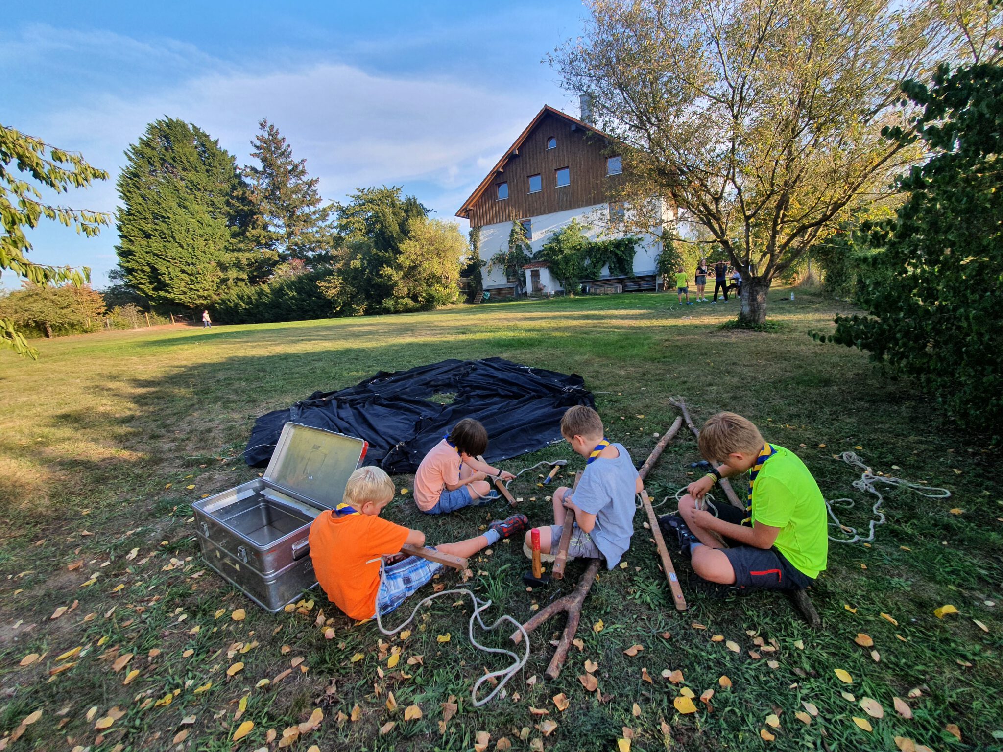 Impression: Gildenstunde Pfadi-Technik – BdP Stamm Adler